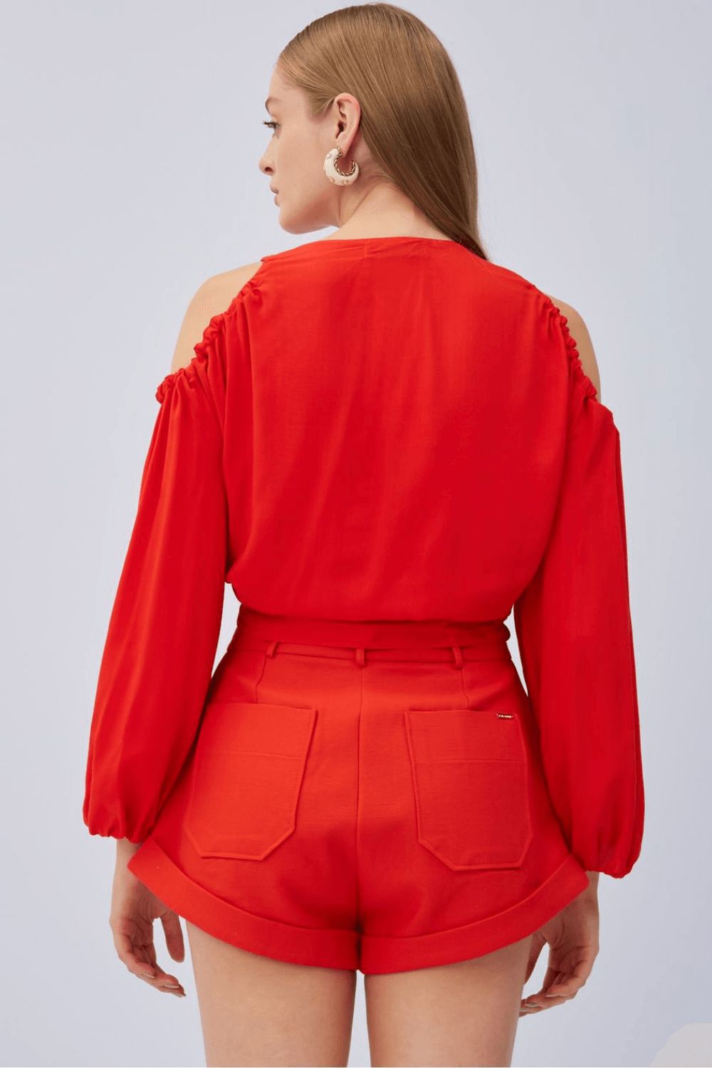 Short Evasê Alfaiataria Lança Perfume - Loja Viva Vida