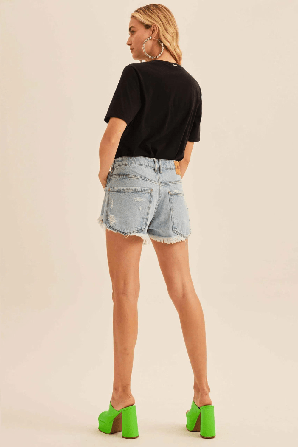 Short Jeans Relaxed High Lança Perfume - Loja Viva Vida