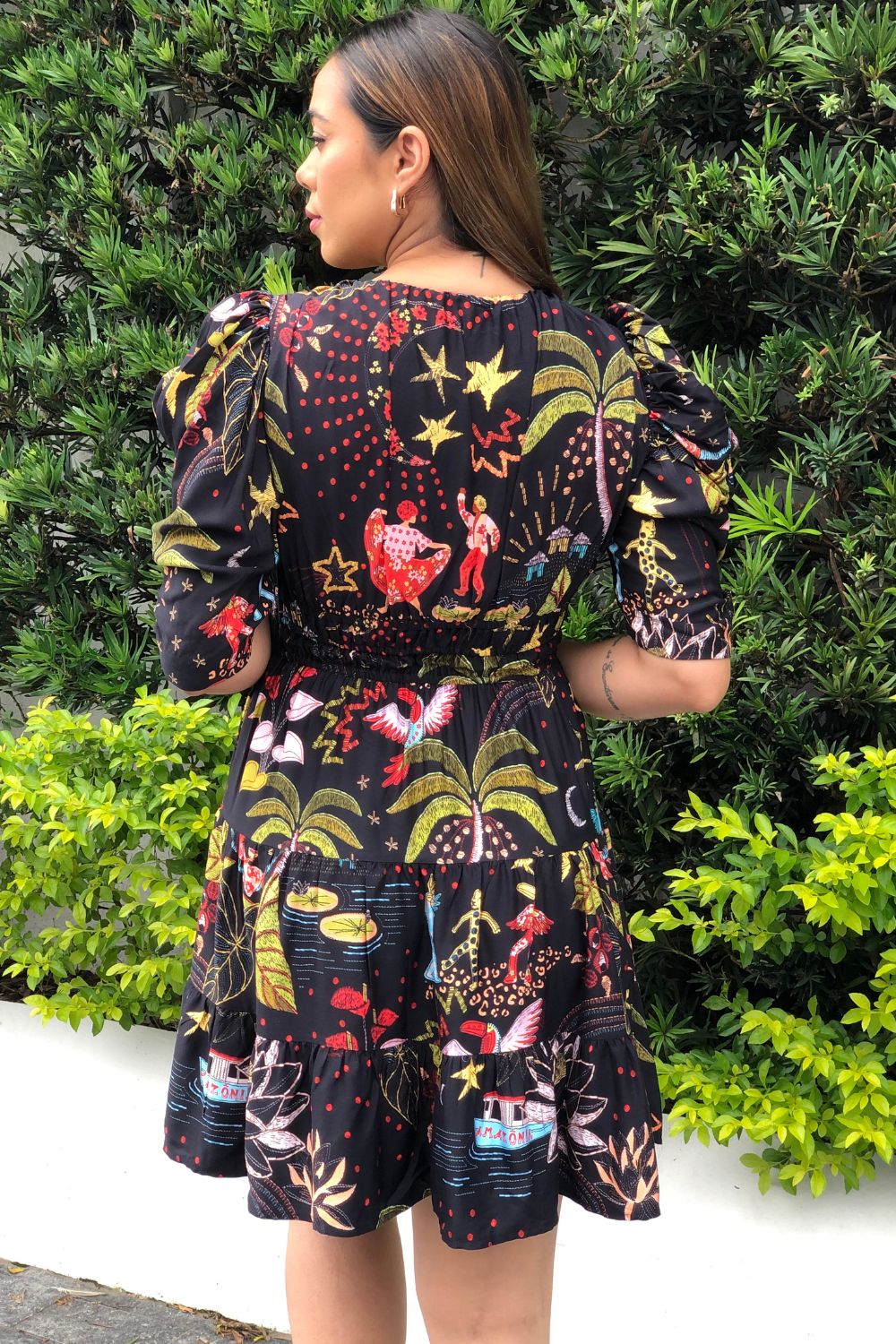 Vestido Curto Carnaval Das Aguas Farm - Loja Viva Vida