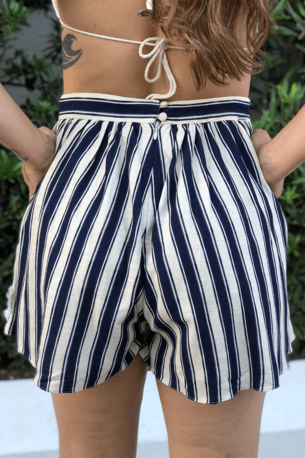 Short evasé cintura alta Lança Perfume - Loja Viva Vida