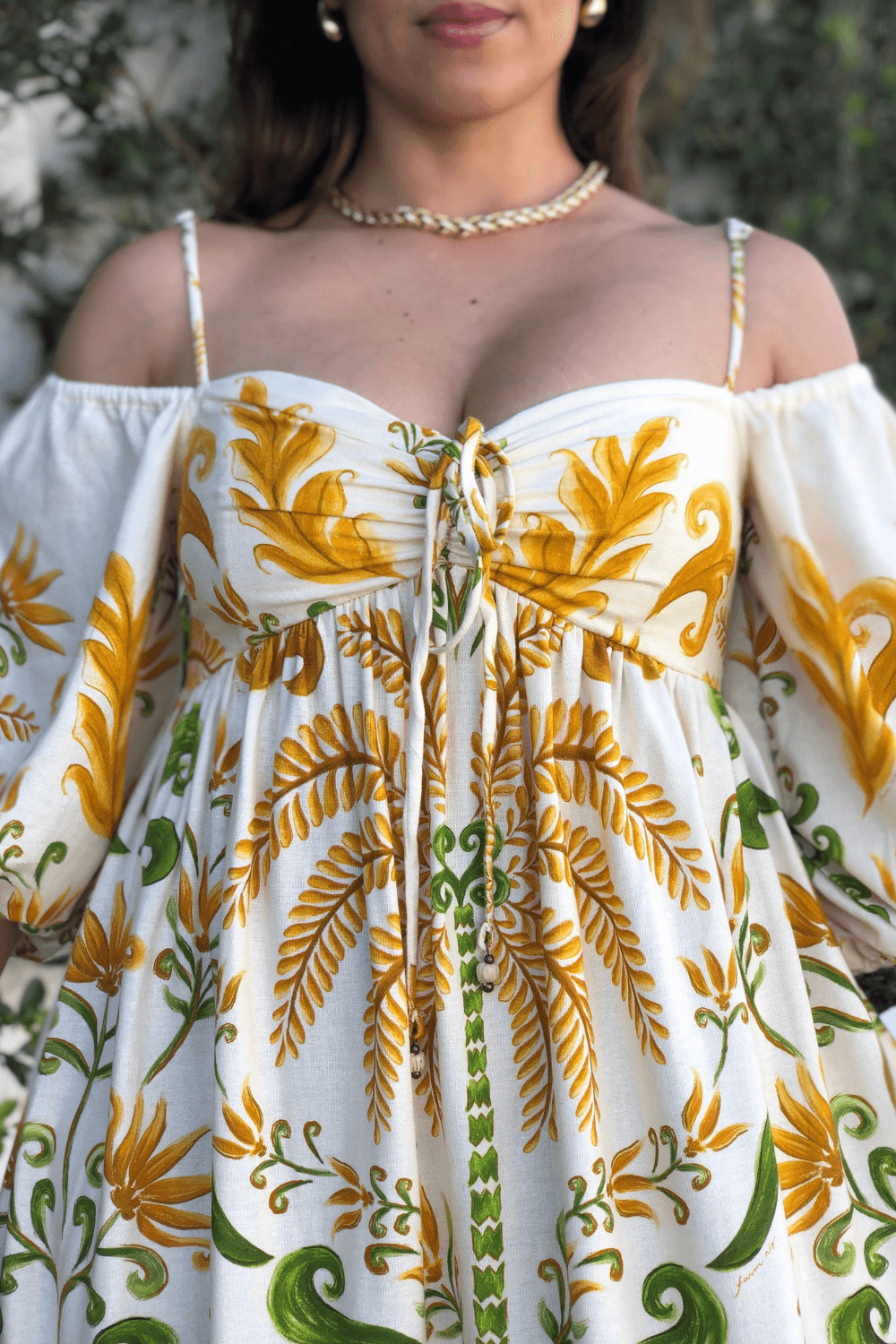 Vestido cropped milani Farm - Loja Viva Vida