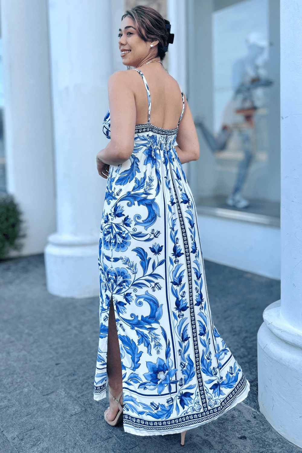 Vestido Longo Natália Farm - Loja Viva Vida